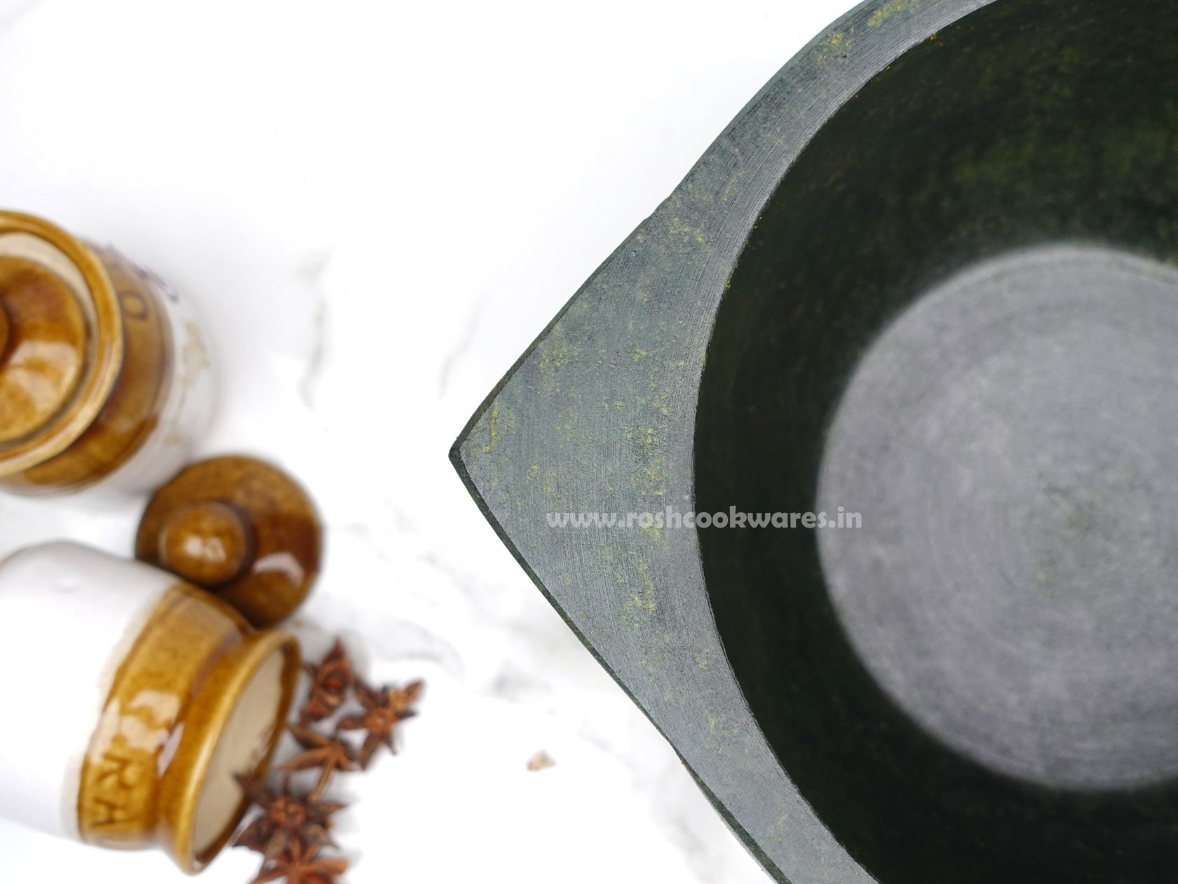 Kal Chatti Traditional Model - Grinded . – Rosh Cookwares.