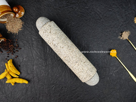 Ammi Kal - Black Stone - Karungal - Hand Made . – Rosh Cookwares.